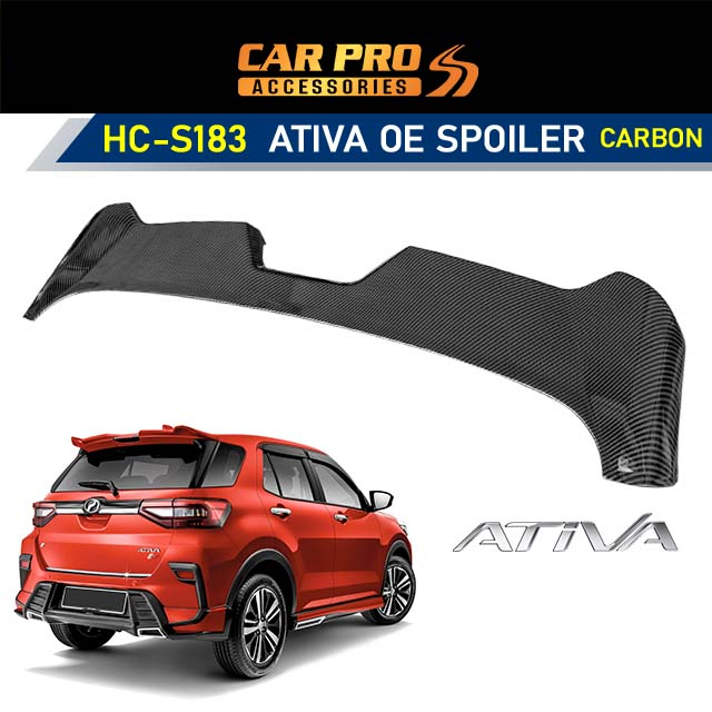 Perodua Ativa 2021 2022 Gear UP OEM ABS Rear Spoiler Ducktail Wing ...
