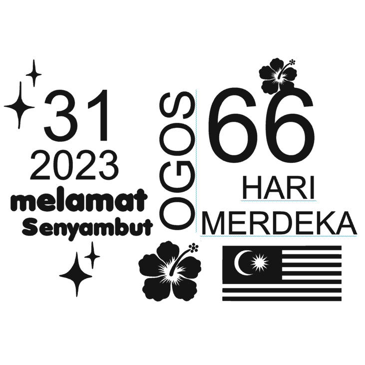 STICKER HARI MERDEKA FOR BALLOON (SIZE A4/A5/4X6) | Shopee Malaysia