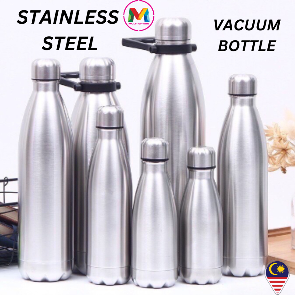READY STOCK | SUS304 Stainless Steel Vacuum Coke Bottle Sport Water ...