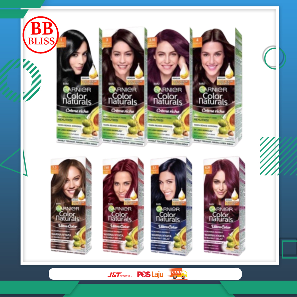 Garnier Hair Color / HAIR DYE COLOR / PERWARNA RAMBUT | Shopee Malaysia