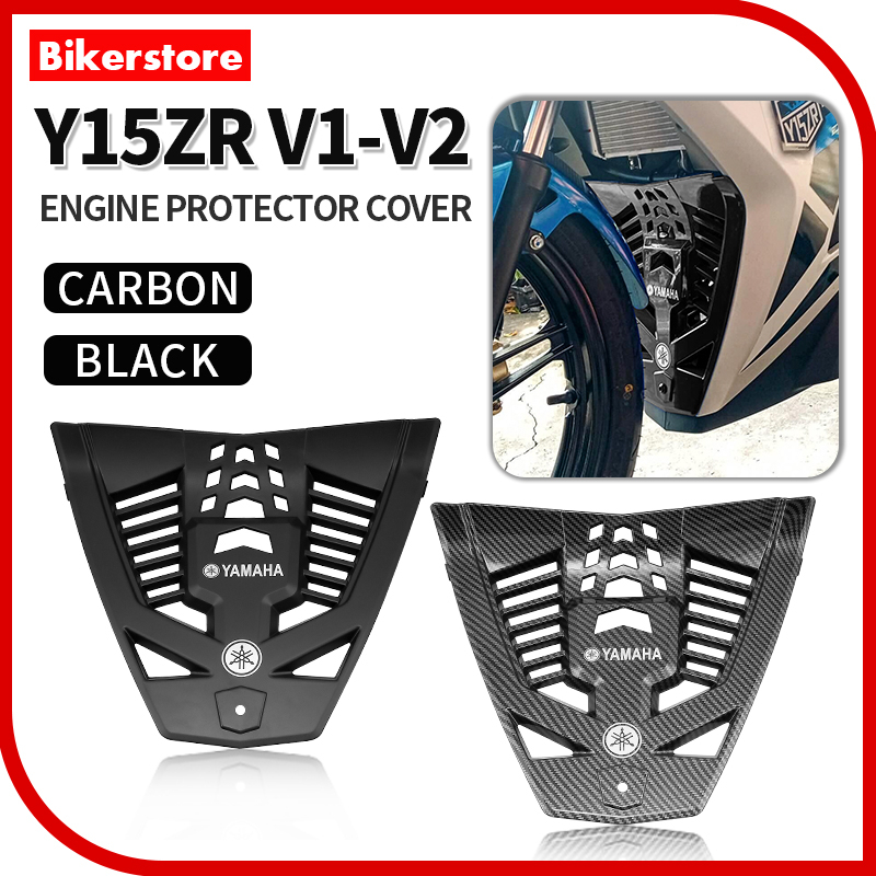 Yamaha Y15ZR Y15 Y15Z V1 V2 Carbon Engine Cover ABS Plastic Cover Depan Protector Yamaha ...