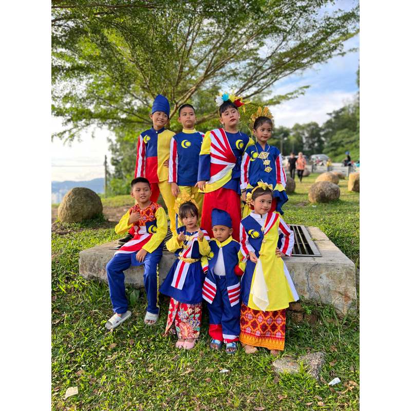 🇲🇾READY STOCK🇲🇾BAJU MERDEKA KANAK KANAK BUDAK PEREMPUAN BAJU MERDEKA ...