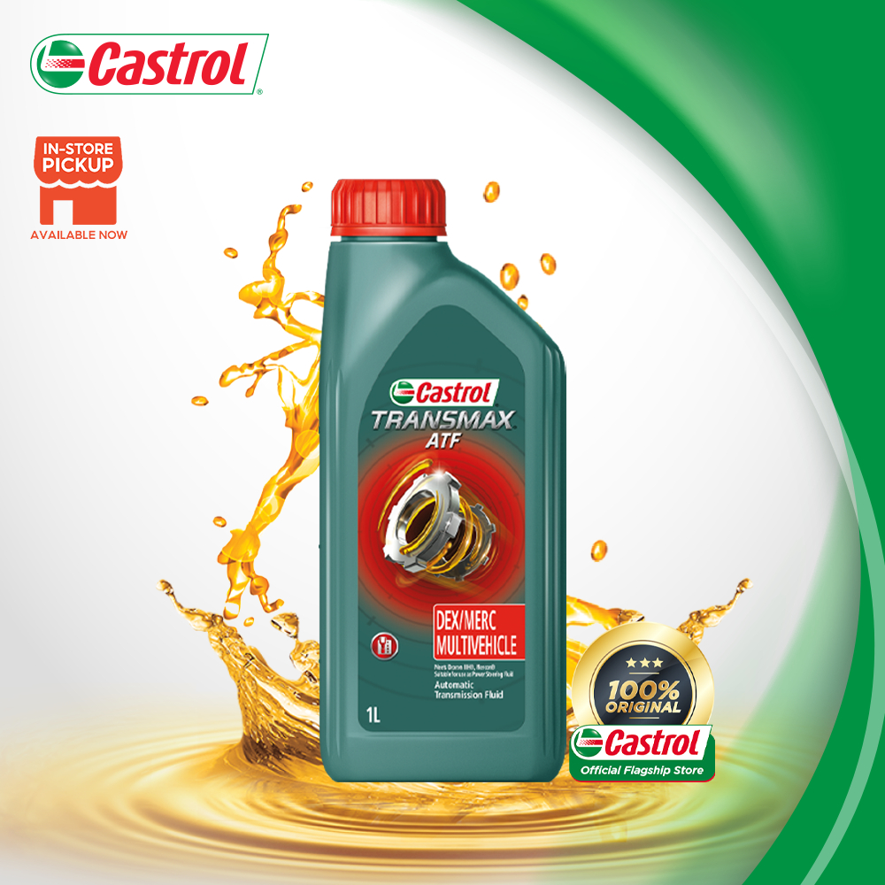 Castrol TRANSMAX ATF Dex/Merc Multivehicle Fluids (1L) | Shopee Malaysia