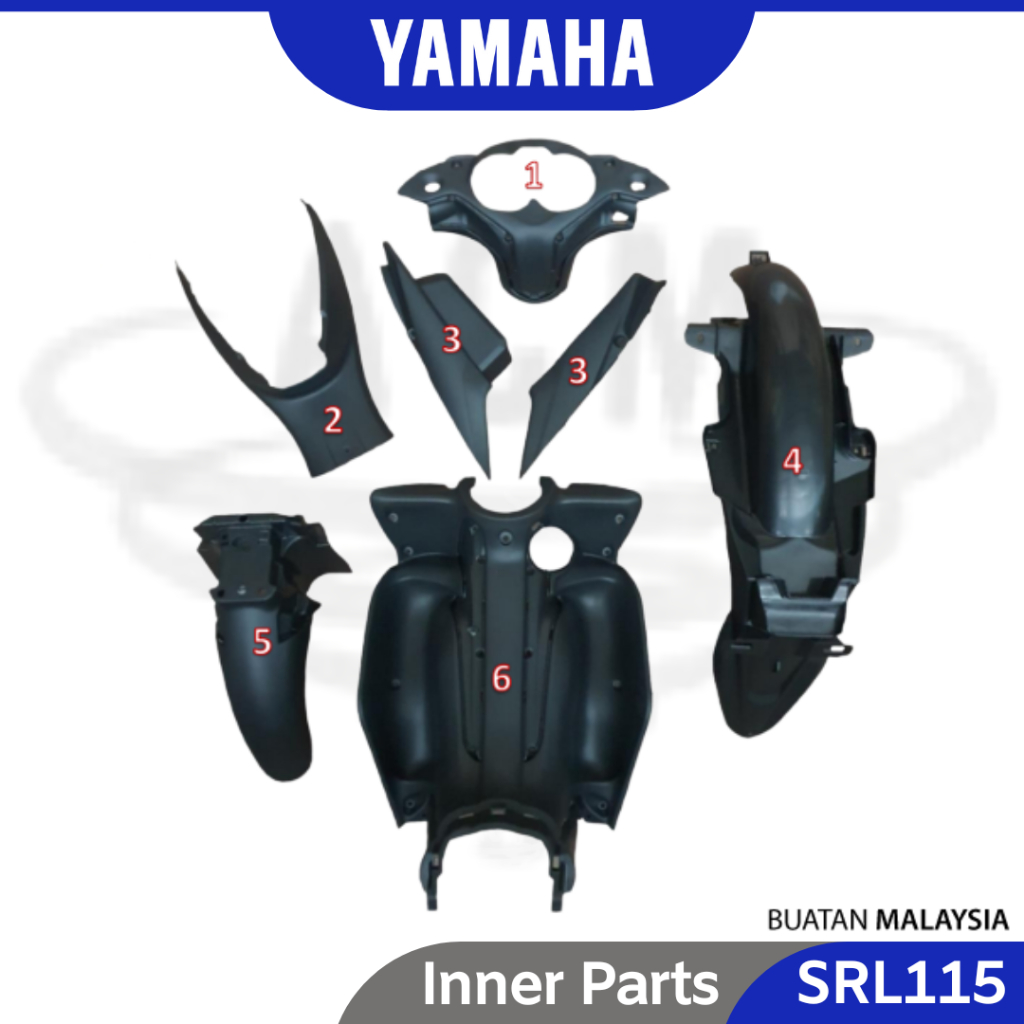 YAMAHA SRL115 Carburetor Full Set Inner Non Color Parts Body Parts Set ...