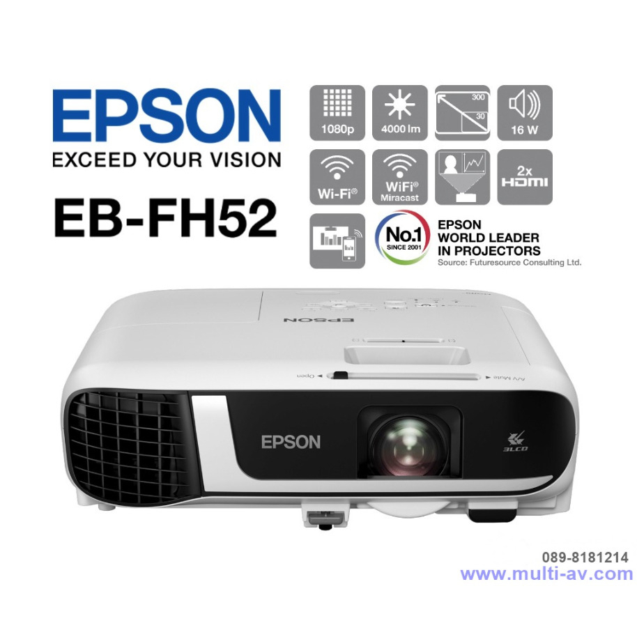 EPSON EB-E01 EB-E10 E01 XGA 3600 LUMENS 3LCD PROJECTOR, HDMI Cable ...