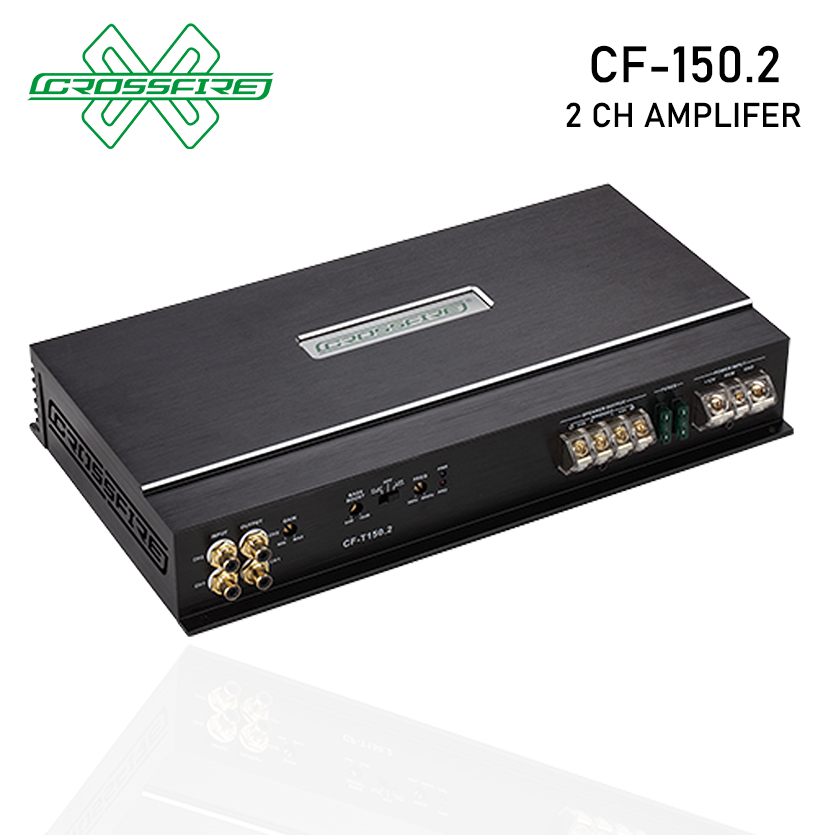 CROSSFIRE 2 Channel Power Amplifier T150.2 | Shopee Malaysia
