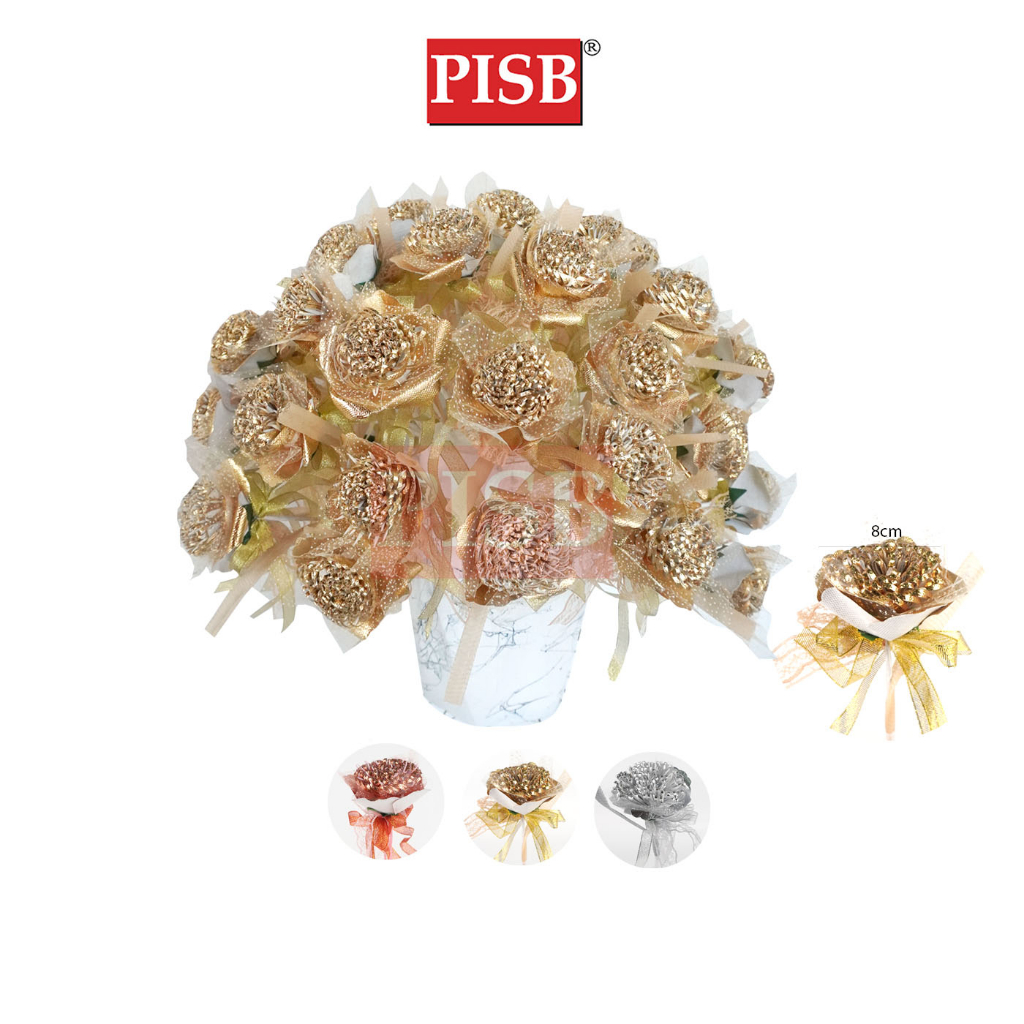 1048 (50Pcs/Box) Egg Flower / Bunga Telur / Bunga Telor Pelamin / Bunga ...