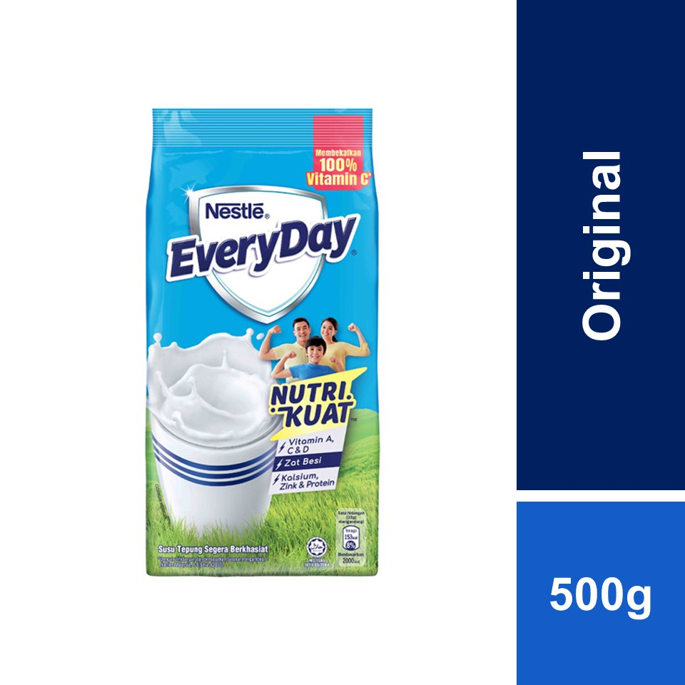NESTLE EVERYDAY FMP - Family Milk Powder Softpack 500g MY | Shopee Malaysia