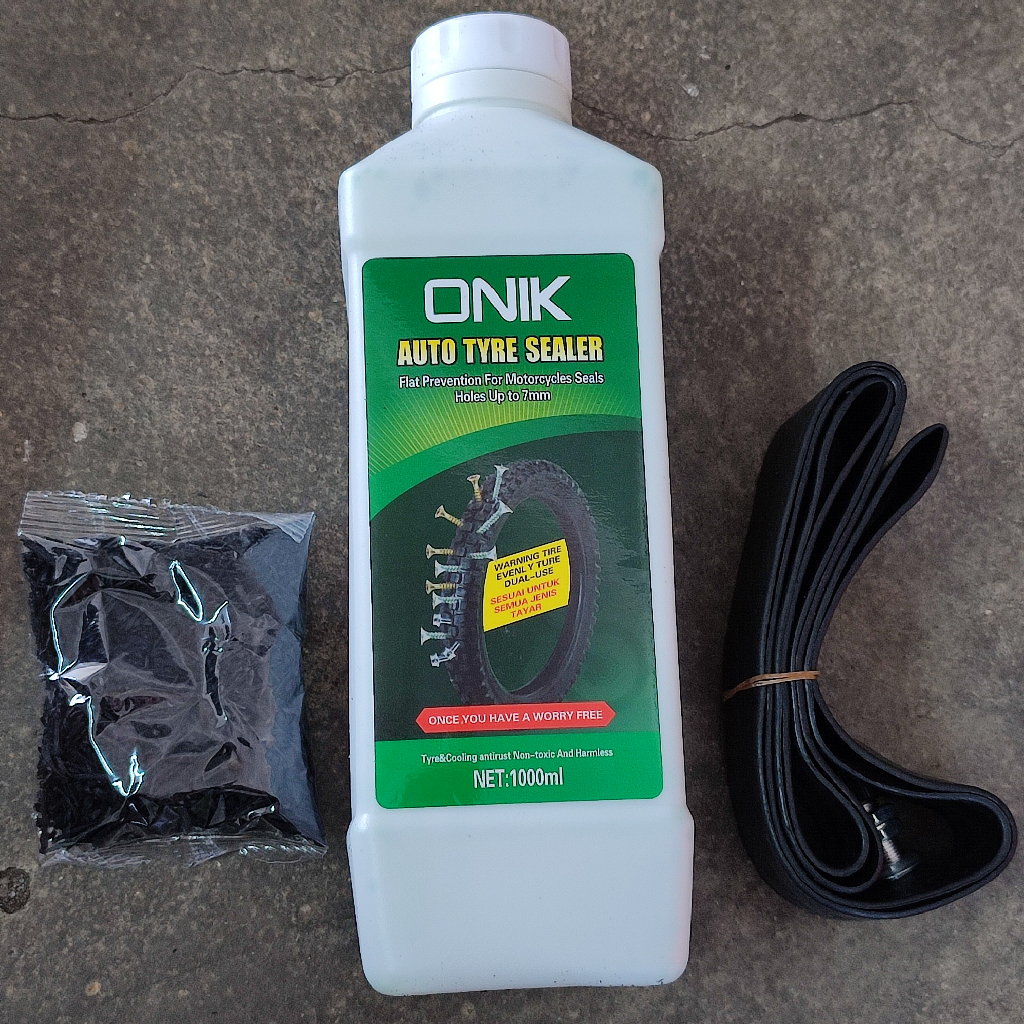 Fast Ship Out Tyre Gum Gam Tayar Onik 1000ml Tyre Sealer Tayar Ubat ...