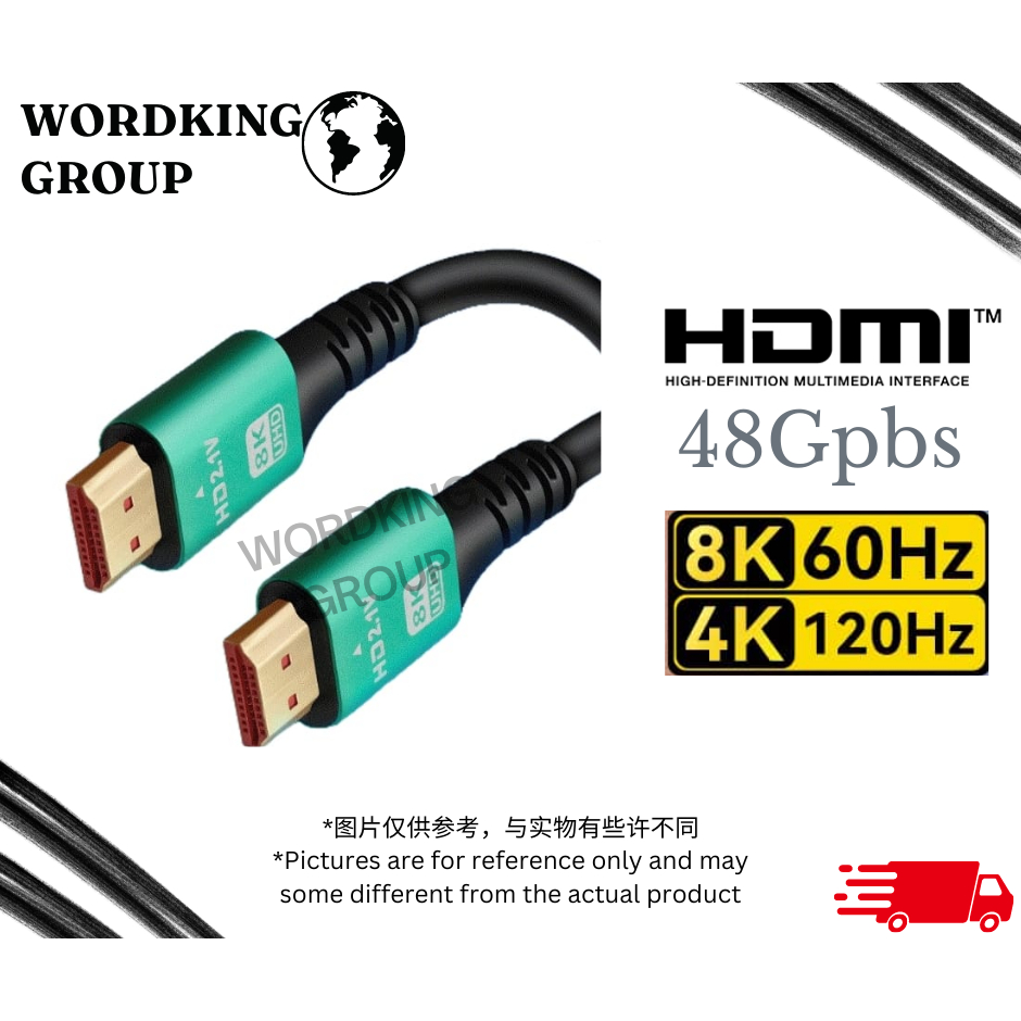 New Products HDMI Cable 4K 8K 1.5M 2M 3M 5M 10M 15M 20M 8K HDMI 2.1 ...