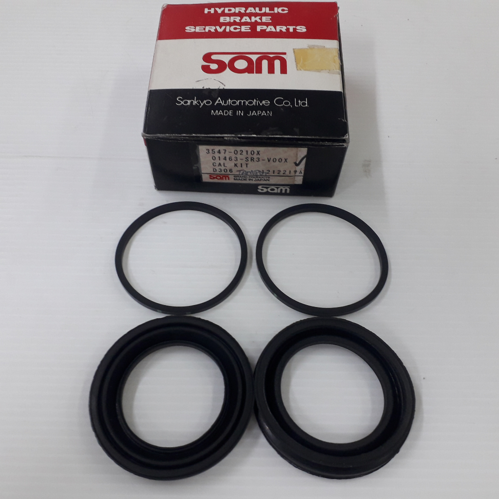 (1SET SAM 01463-SR3-V00X) (54mm) FRONT (DEPAN) CALIPER DISC BRAKE ...