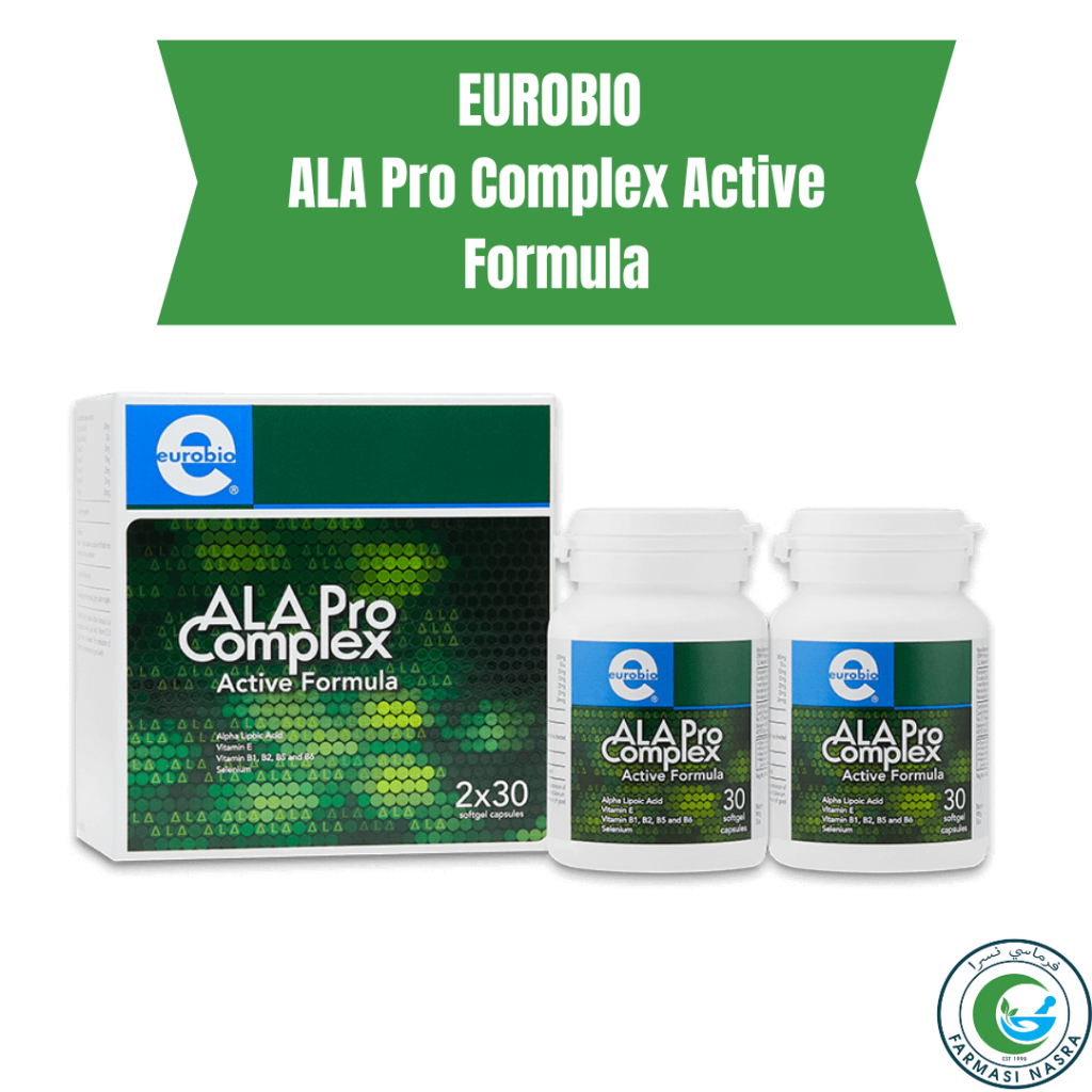 Eurobio® ALA Pro Complex Active Formula 2X30's EXP: {8/2024} | Shopee ...