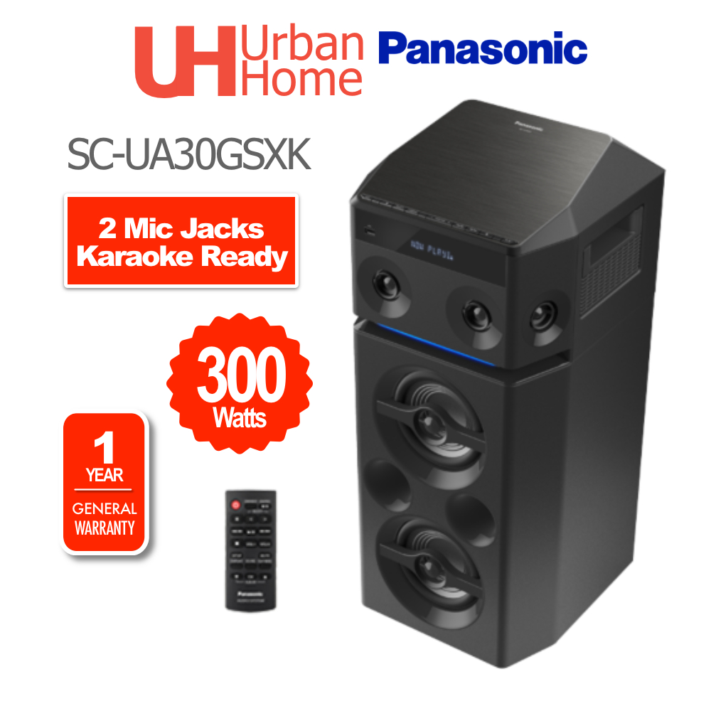 Panasonic Urban Audio Sound System Party Speaker (3300 Watts) SC ...