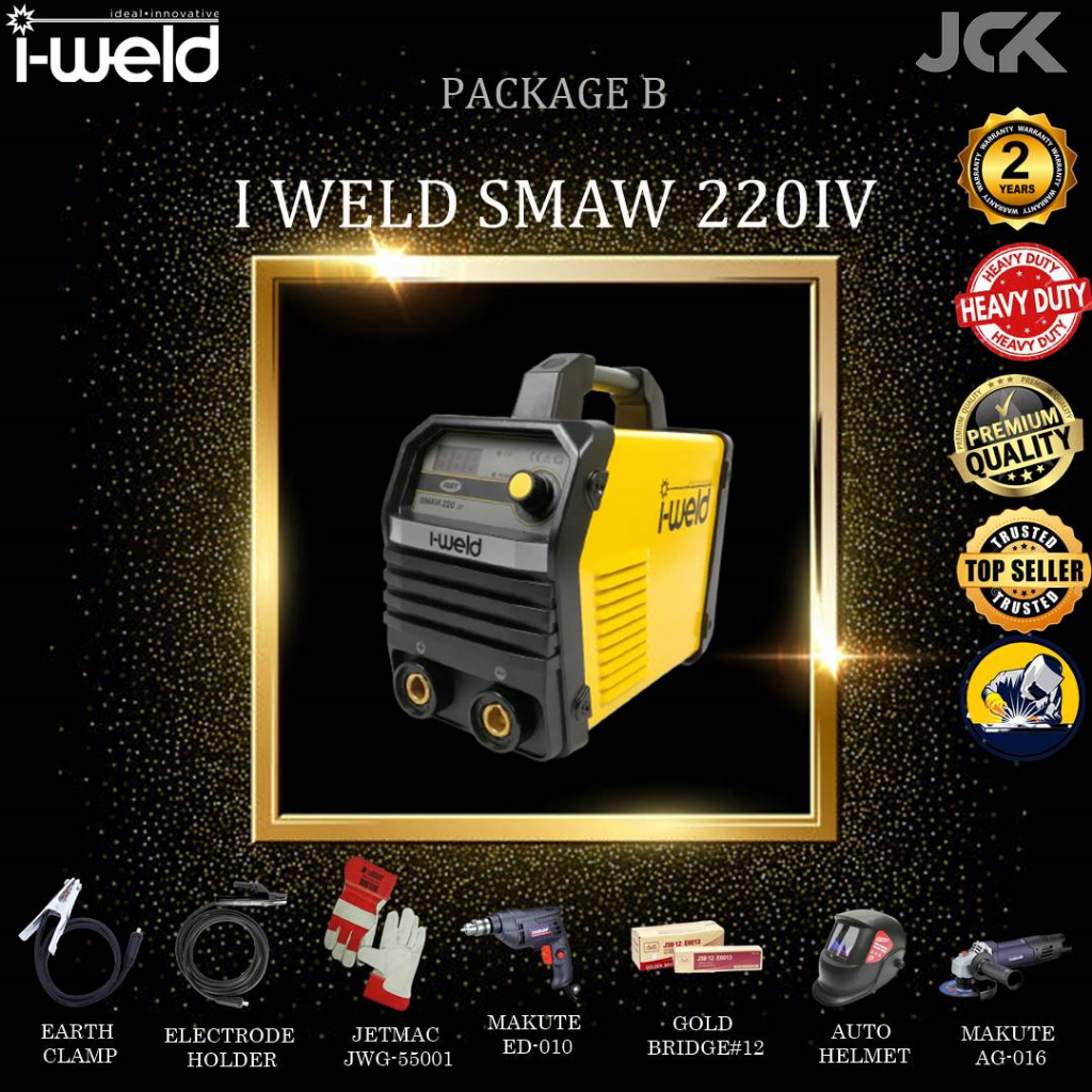 I-WELD SMAW-220IV MMA WELDING MACHINE | Shopee Malaysia