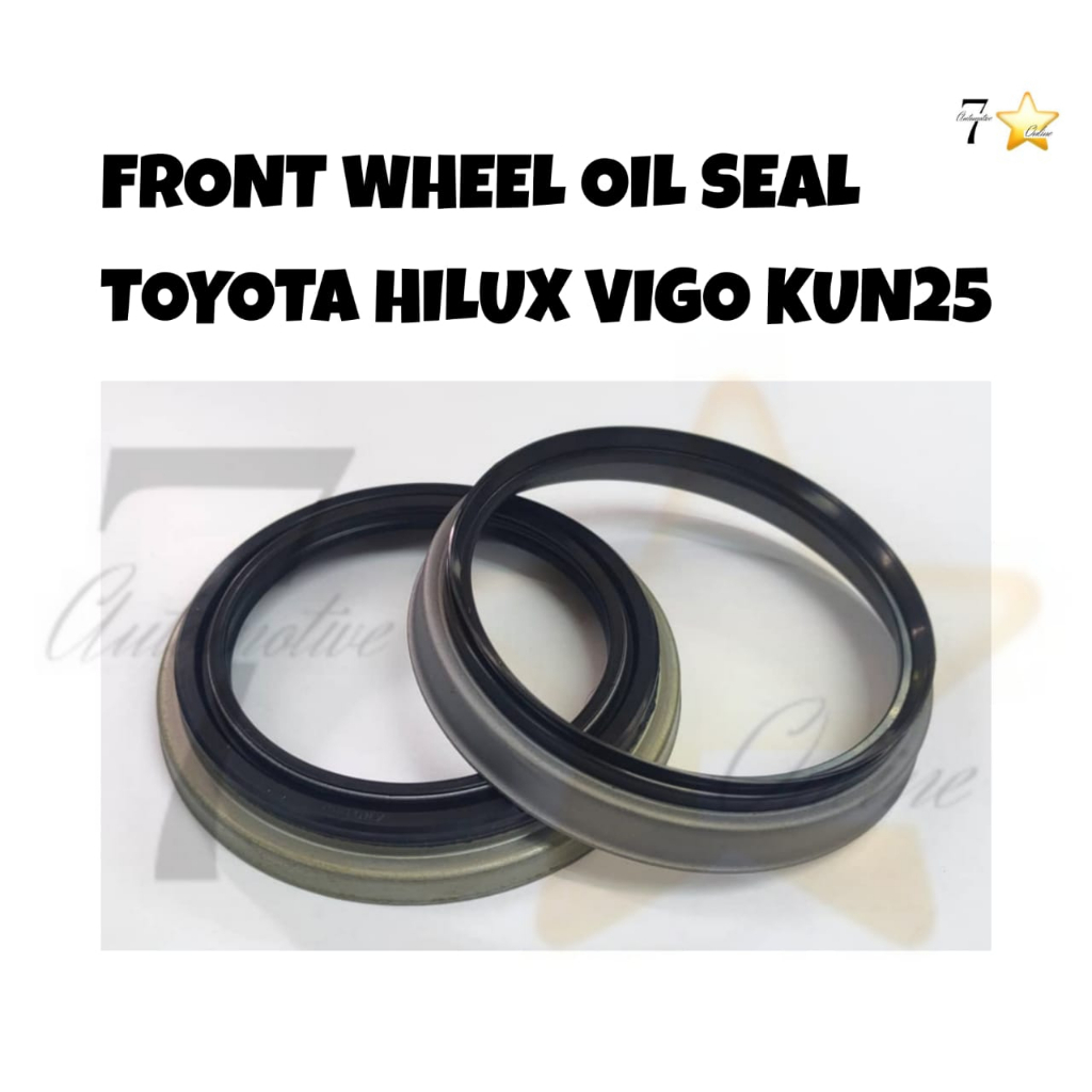 TOYOTA HILUX VIGO KUN25 FRONT WHEEL OIL SEAL KIT 90312-T0001 90316-T0002 TAIWAN | Shopee Malaysia