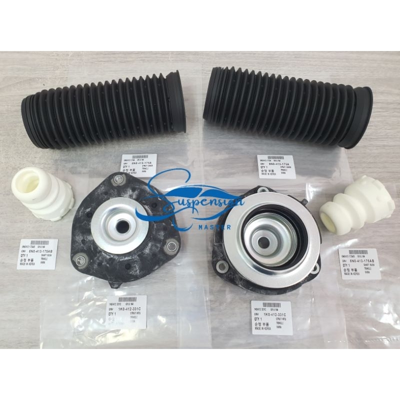 8 IN 1 SET - FRONT ABSORBER COVER/BUSH/MOUNTING/BEARING -VOLKSWAGEN ...