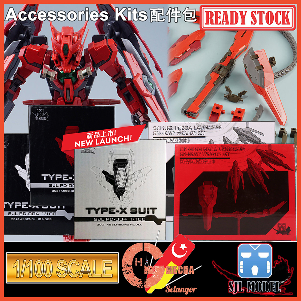 [SJL Model] MG White Red Black Astraea Type X Finsternis Fin Shield GN ...