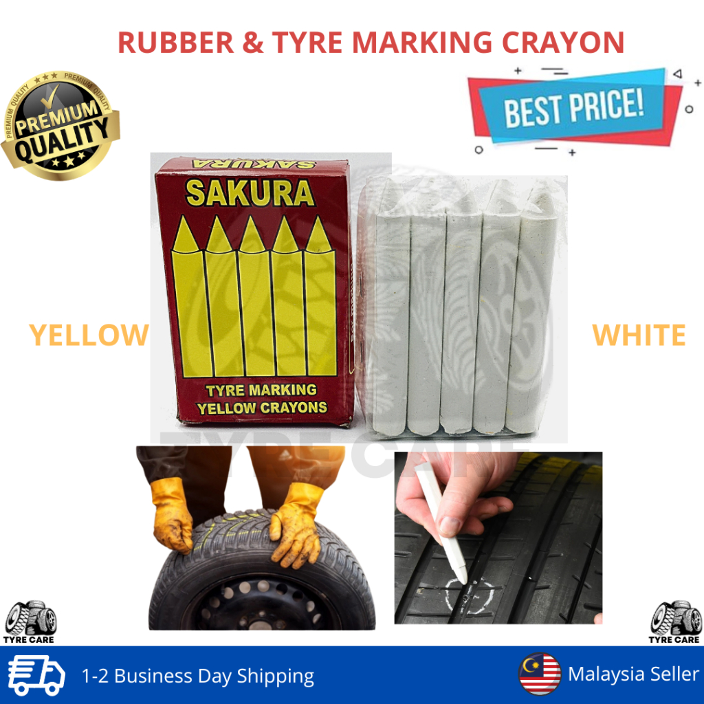 RUBBER & TYRE MARKING CRAYON | Shopee Malaysia