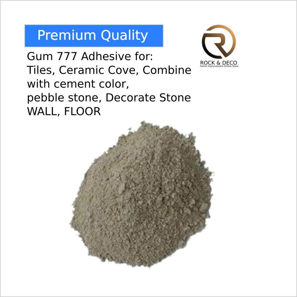 1 KG Cement Gum 777 Bond Adhesive Premium Quality simen gam Rockanddeco ...