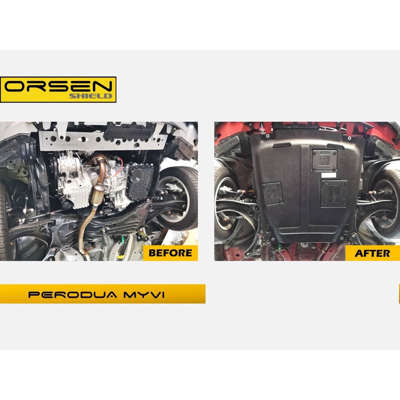 Perodua Myvi /Myvi Facelift 2023 Orsen Shield Car undercarriage ...