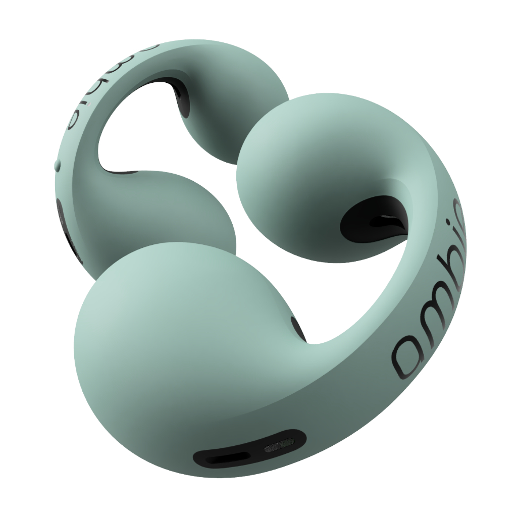 【Official】ambie sound earcuffs AM-TW01 Ash Green /earcuffs/open ear ...
