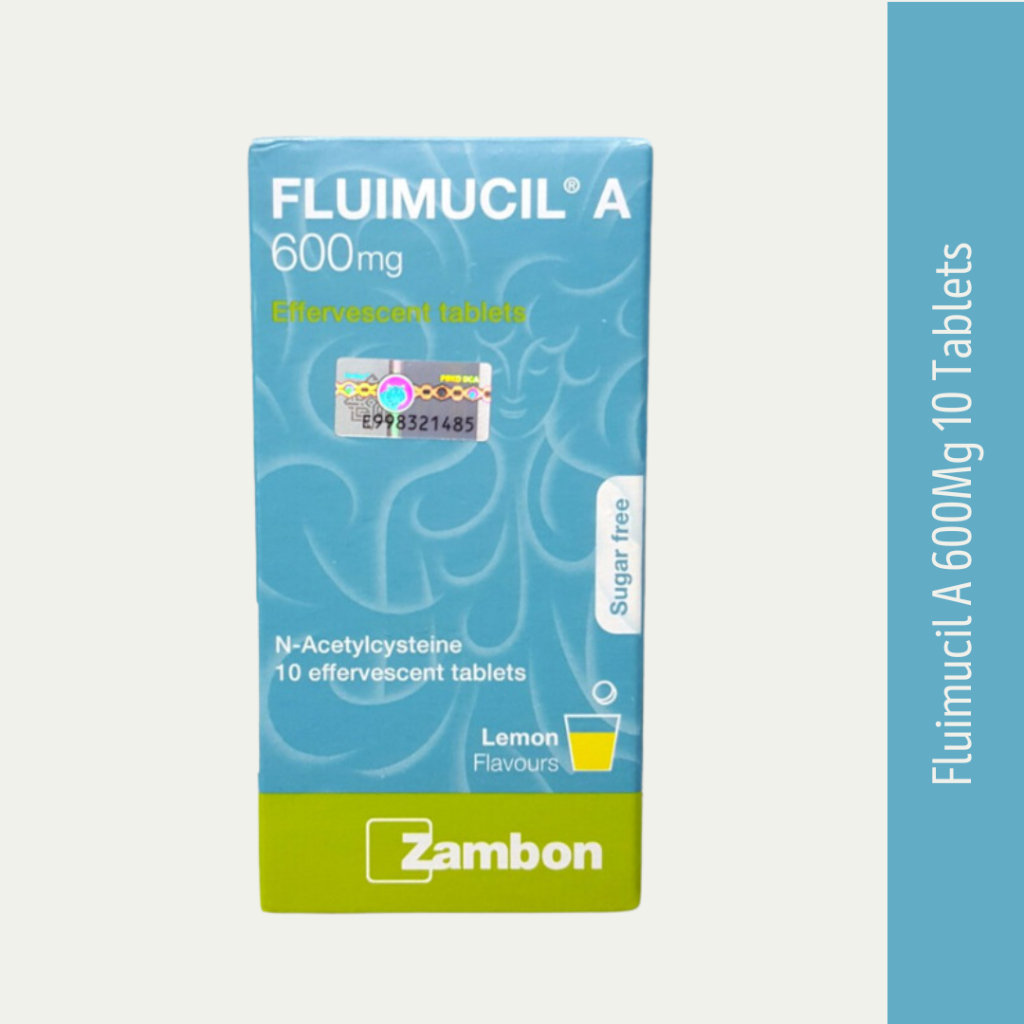 Fluimucil A 600MG 10 Sachets | Shopee Malaysia