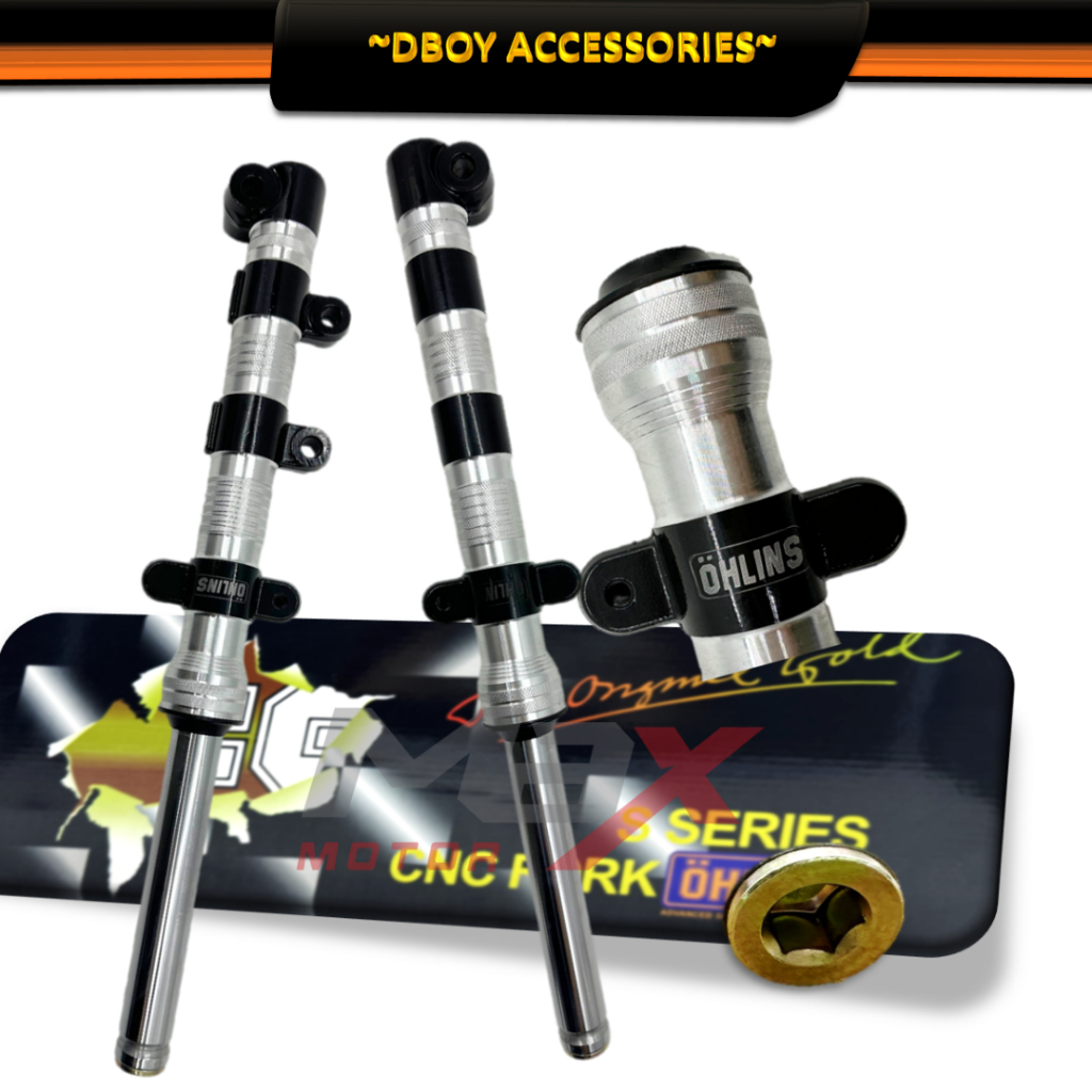 FRONT CNC FORK LAY SET Y15ZR | Y16ZR | LC135 4S|5S | EX5 | W100 ...