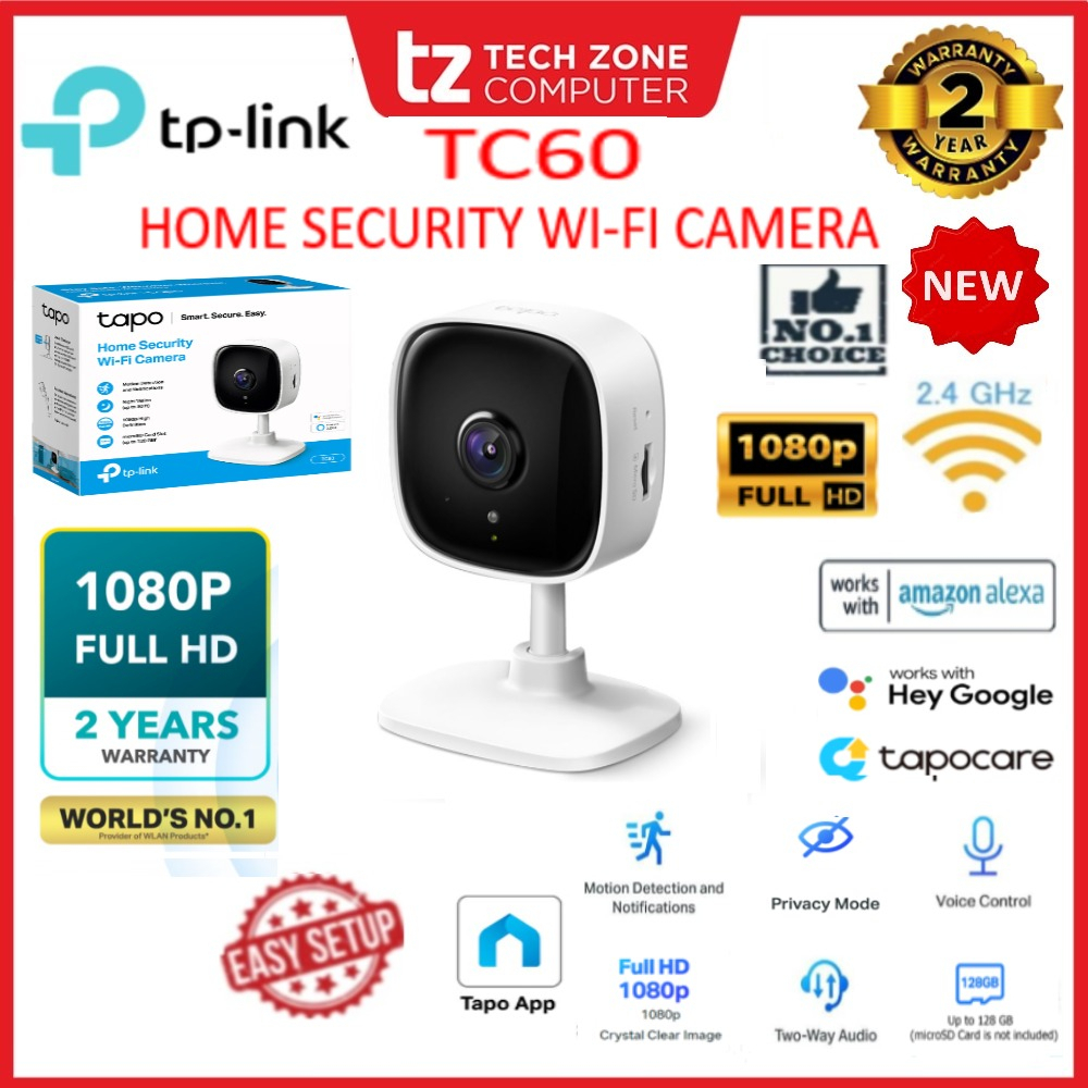 TP-LINK TC60 Home Security Wi-Fi Camera | Shopee Malaysia