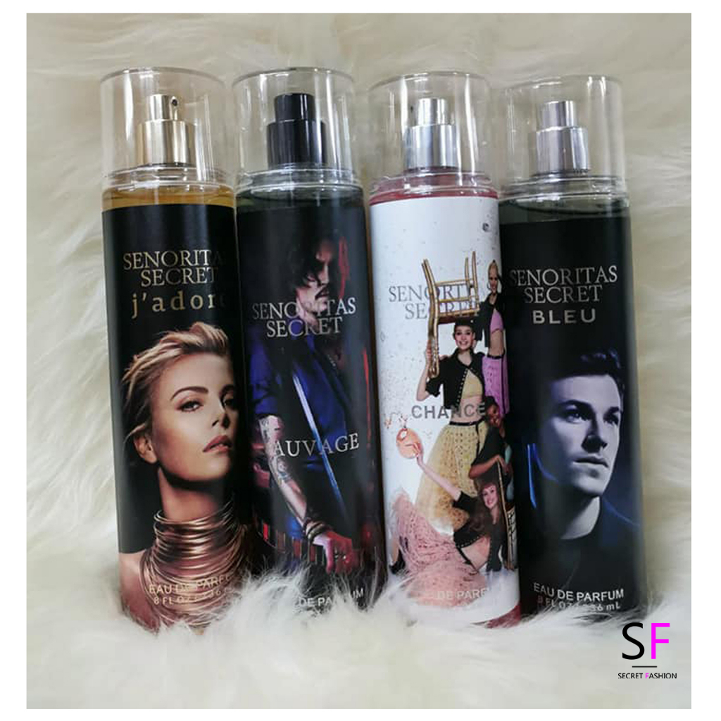 SENORITAS SECRET MEN & WOMEN FRAGRANCE PERFUME SAUVAGE J'DORE BLEU ...