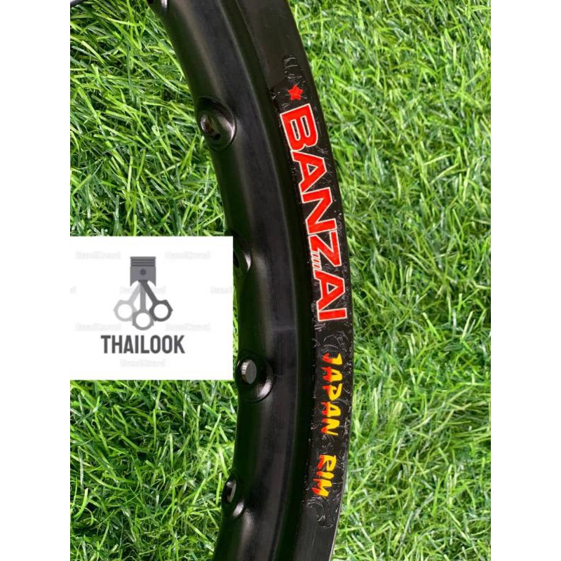 💥MURAH💥RIM ALOI HITAM SAIZ 17X1.4 BANZAI JAPAN THAILAND THAILOOK READY ...