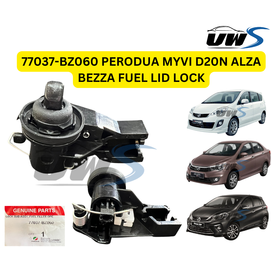 77037-BZ060 PERODUA MYVI D20N ALZA BEZZA FUEL LID LOCK | Shopee Malaysia