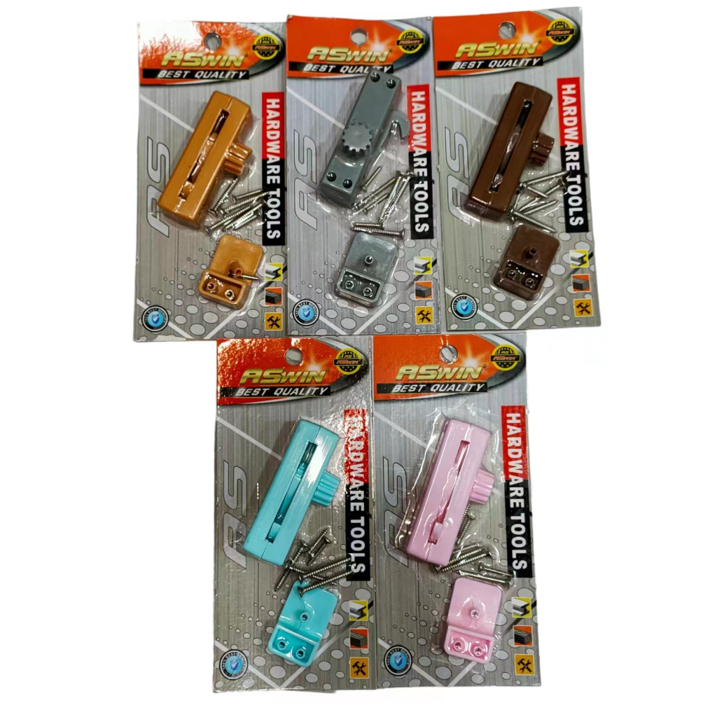 Ready Stock!!! High Quality Plastic PVC Folding Door Toilet Latch Lock ...