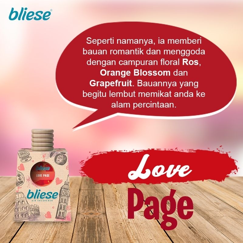 BLIESE Car Perfume Kereta | Shopee Malaysia