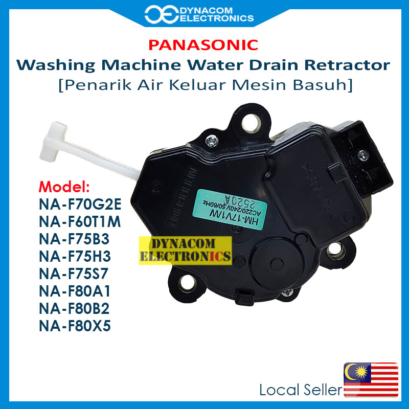PANASONIC HM-17V1/W Washing Machine Water Drain Motor Retractor [Motor ...