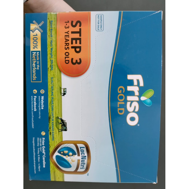 Friso gold step 3 1 box 20 sachets of 30g | Shopee Malaysia