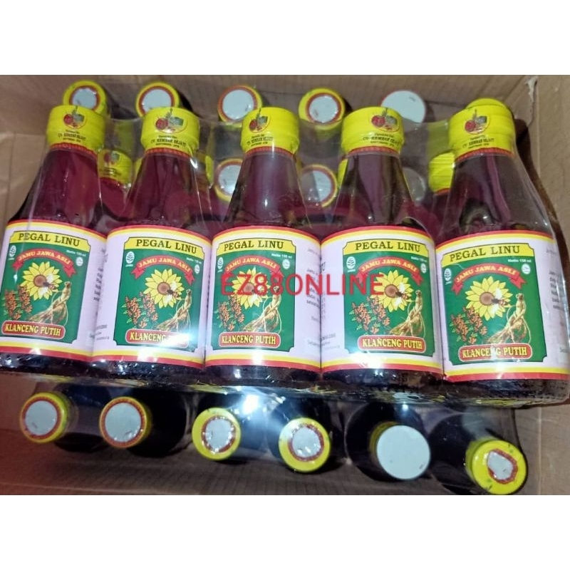 JAMU KLANCENG PUTIH PEGAL LINU MANIS (10 Botol x 150Ml) | Shopee Malaysia