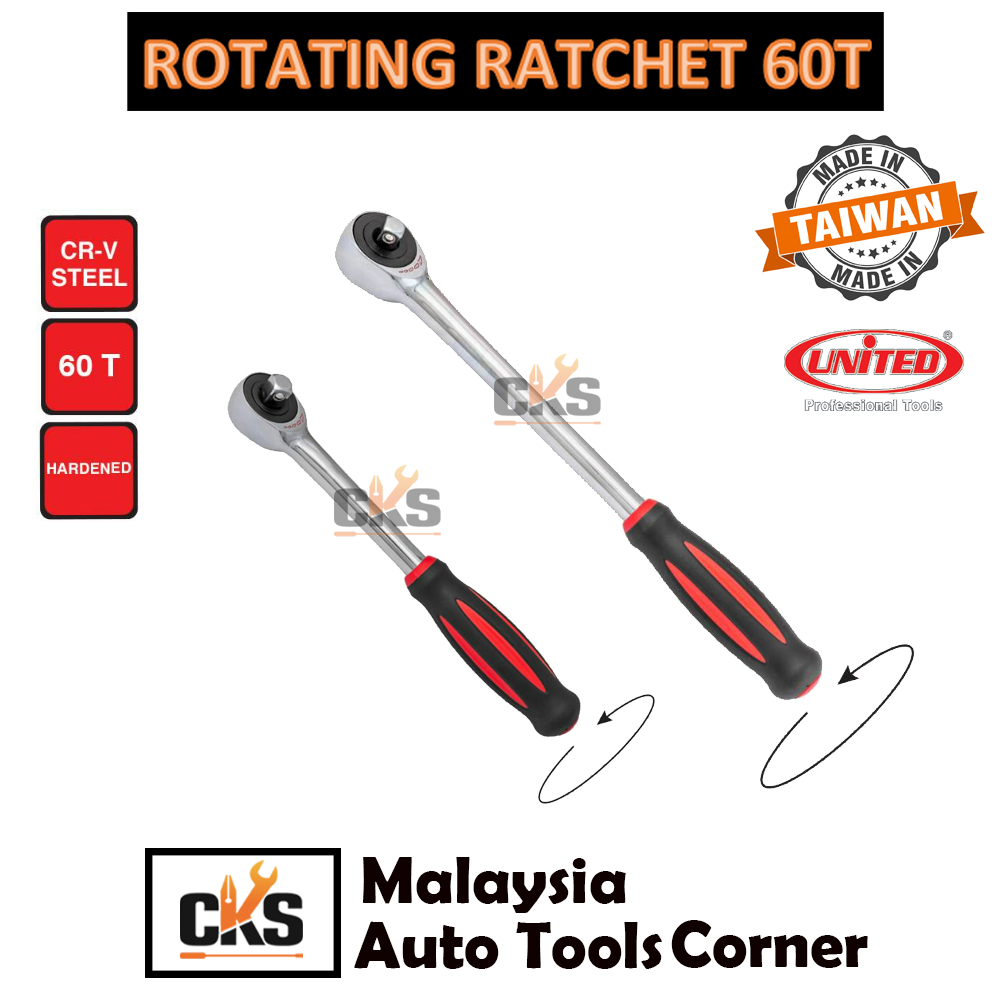 Rotating Ratchet Handle 60 Teeth Hand Tools Special Tools Ratchet ...
