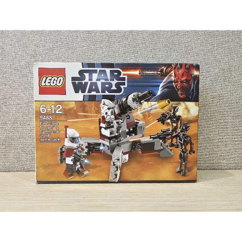 (used like new)Lego 9488 Elite clone Trooper & commando droid | Shopee ...