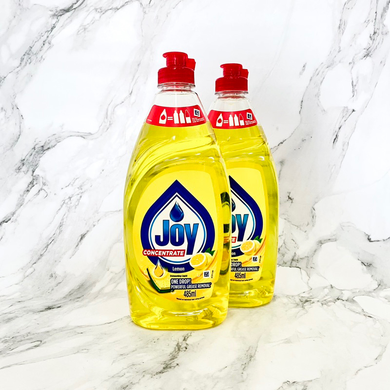 Joy Kitchen Dishwash Liquid Lemon / Lime / Antibacterial (485ml / 780ml per bottle) | Shopee ...