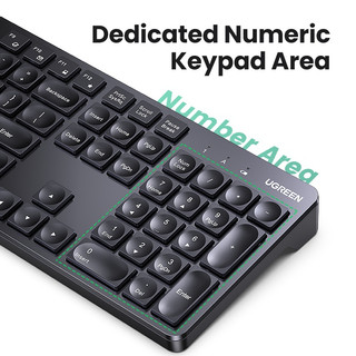 UGREEN Wireless Keyboard & Mouse Set / Computer PC Ergonomic Keyboard Mouse | Shopee Malaysia