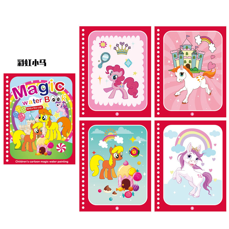 Magic Book Colour for Kids Pensil Buku Warna kanak kanak buku warna ...