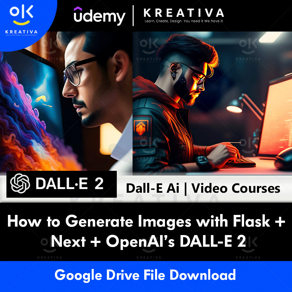 Video Course- How to Generate Images with Flask + Next + OpenAI’s DALL ... Video Course- How to Generate Images with Flask + Next + OpenAI’s DALL ...