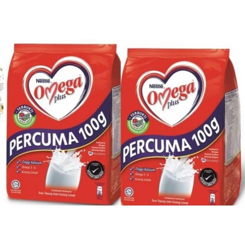 Nestle Omega Plus Milk Powder (1kg x 2 Packs) | Shopee Malaysia