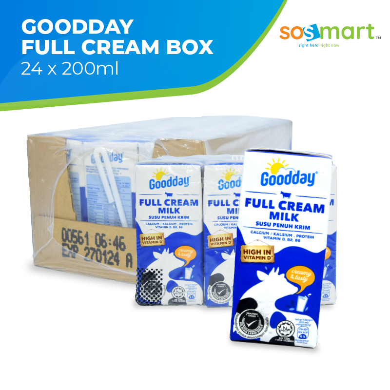 GOODDAY FULL CREAM 24 x 200ML | Shopee Malaysia
