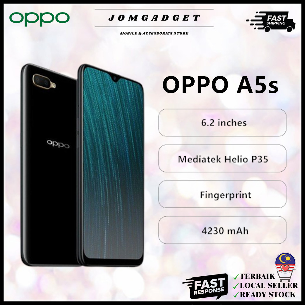 OPPO A5s (6GB RAM + 128GB ROM 6.2" 13MP 4230mAh ) - ( FREE FULLSET ...