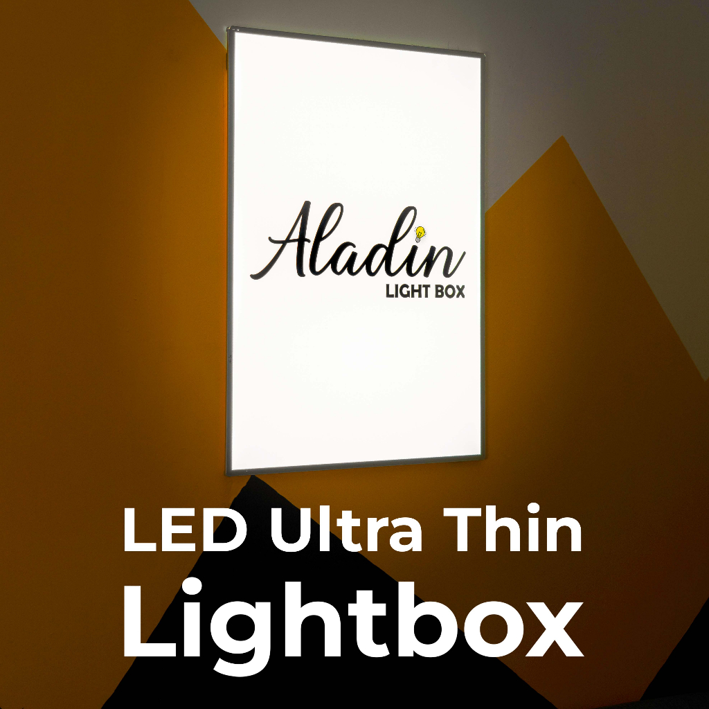LED Ultra Thin Lightbox - Wall Mounted version, READY STOCK ...