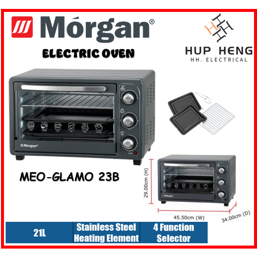 Morgan Electric Oven MEO-GLAMO 23B (21L) | Shopee Malaysia