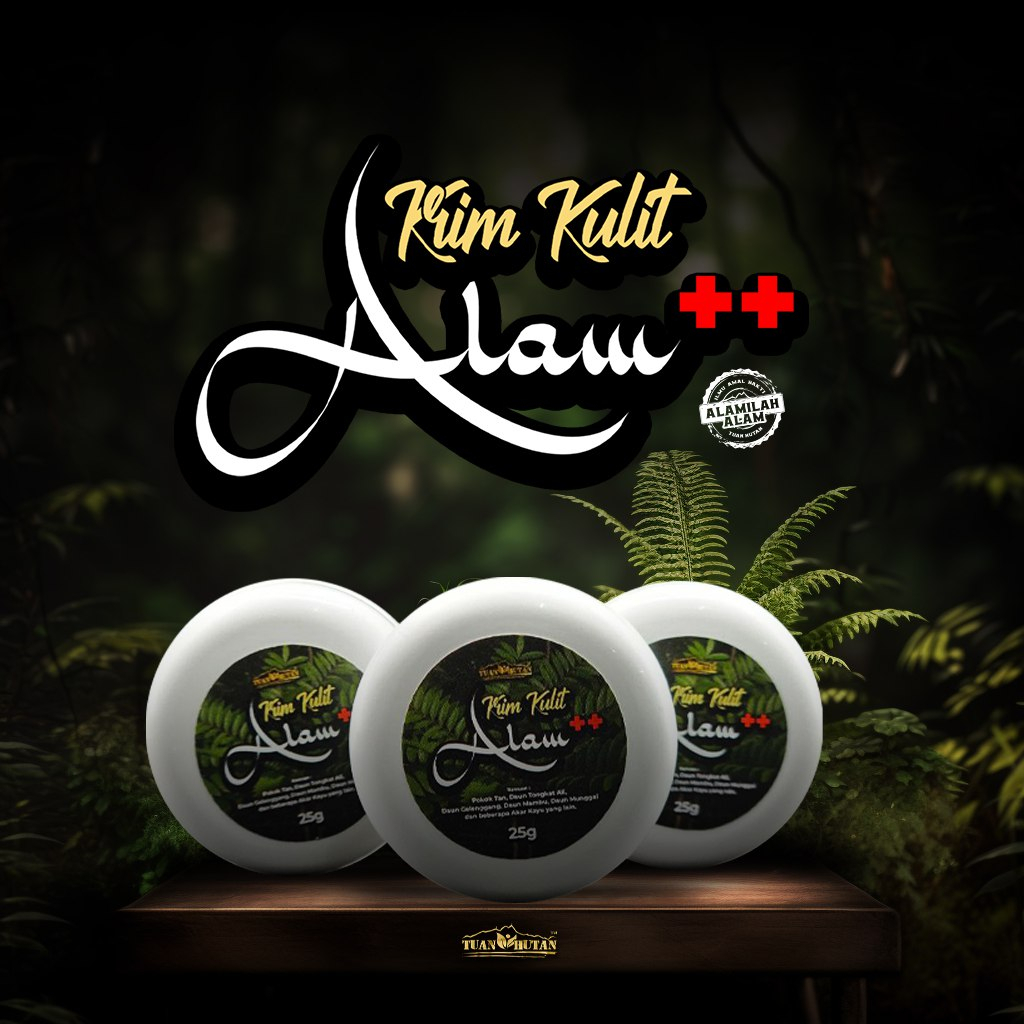 Krim Kulit Alam oleh Tuan Hutan | Shopee Malaysia