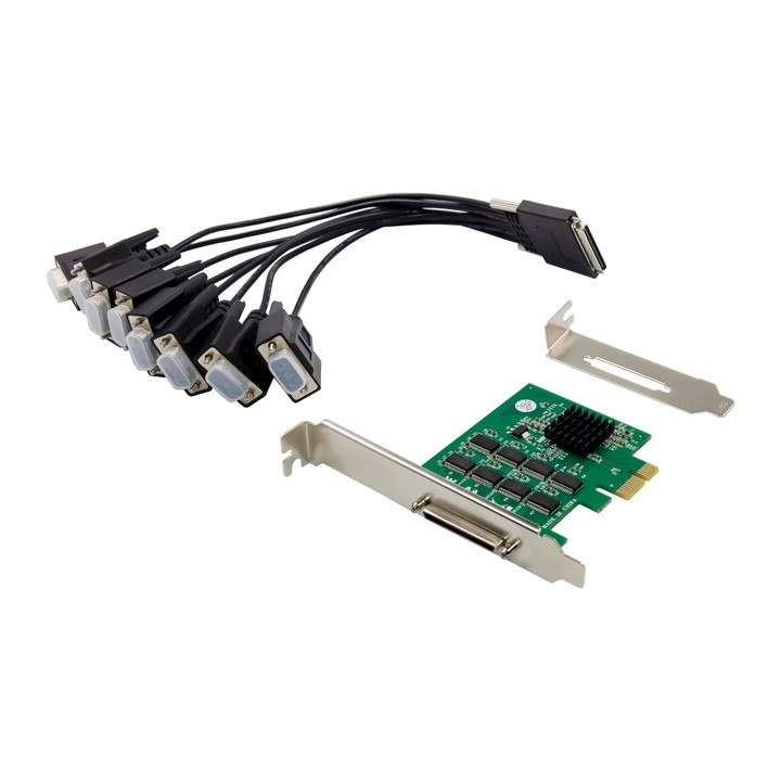 PCIe 17V358 PRO 8 Ports RS232 Multi I/O Card | Shopee Malaysia