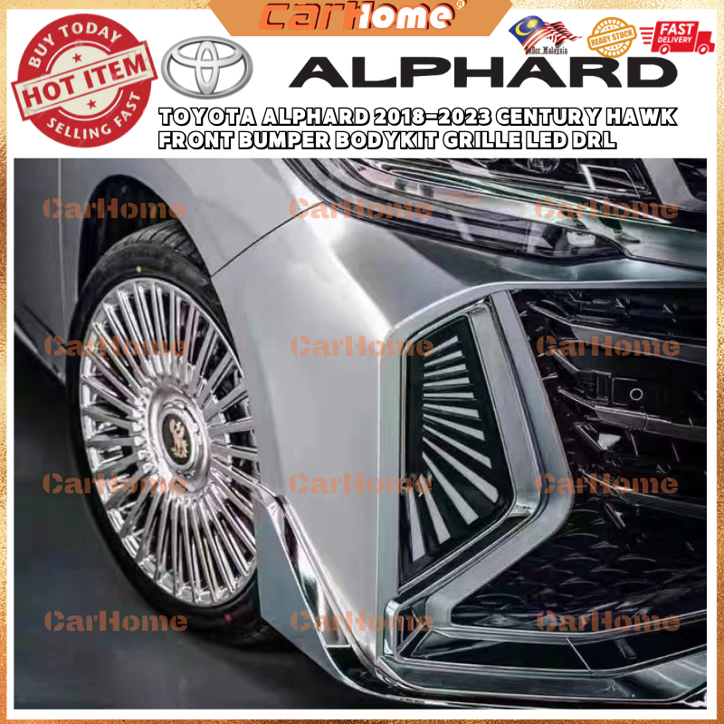 Toyota alphard 2016 2017 2018 2019 2020 2021 2022 century hawk front ...